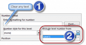 How to create and set up multilevel numbering in Word that works ...