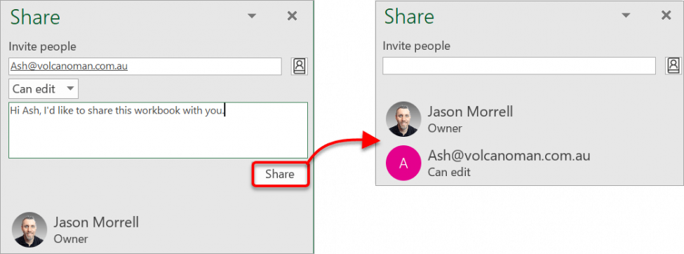 2 Ways to Share Workbooks Using Co-Authoring or the Legacy Tool