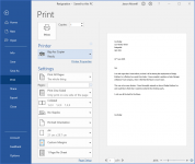 How to print a Word document | A beginners guide