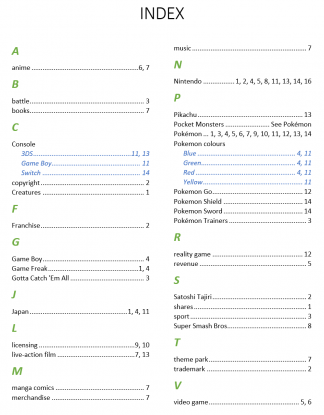 Word Index: 2 ways to build a Word index page | Office Mastery