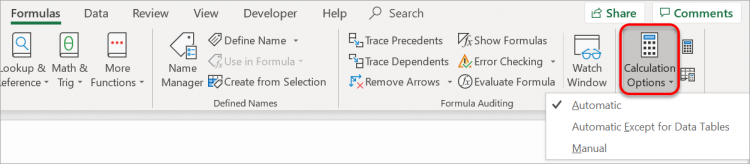 Automatic Calculation vs Manual Calculations In Excel: Which is best?